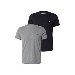 Emporio Armani T-Shirt Herren Gr&ouml;&szlig;e XXL grau / schwarz