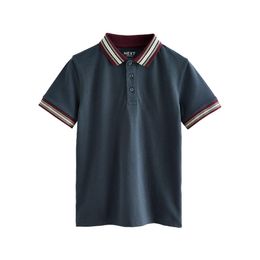 next Poloshirt Jungen Gr&ouml;&szlig;e 164 navy / taupe / bordeaux / wei&szlig;