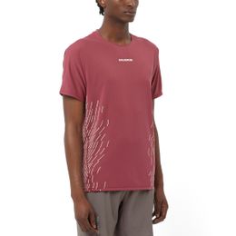 Salomon Sense Aero Graphic T-shirt Herren