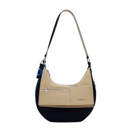 Desigual Schultertasche Damen Gr&ouml;&szlig;e One Size beige / schwarz