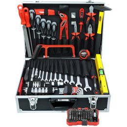 Famex 745-47 Werkzeugkoffer best&uuml;ckt mit Werkzeugset, 164-tlg.
