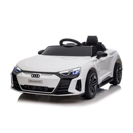 TPFLiving Elektro-Kinderauto Audi RS e-tron GT Wei&szlig;
