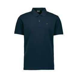 NO EXCESS Poloshirt Herren Gr&ouml;&szlig;e S nachtblau
