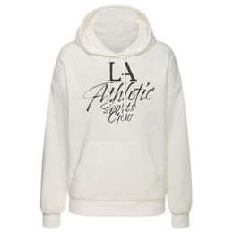 active by Lascana LASCANA ACTIVE Damen Kapuzenpullover, wei&szlig;, Gr&ouml;&szlig;e XS (32/34)