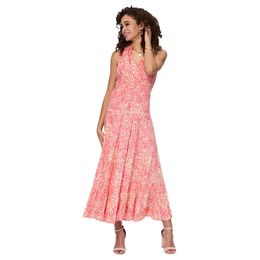 Aller Simplement Kleid in Pink/ Creme - 72% | Gr&ouml;&szlig;e 42 | Damen-kleider