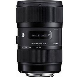 Sigma A 18-35 mm F1.8 DC HSM 72 mm Filtergewinde (Sony A-mount Anschluss) schwarz