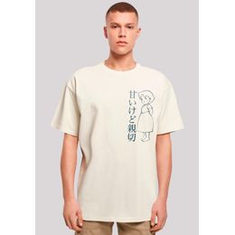 F4NT4STIC Damen T-Shirt "Heidi Hello Heidi", beige, Gr. XS, Obermaterial: 100% Baumwolle, Shirts, Retro, Heroes of Childhood, TV Serie