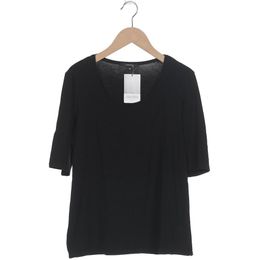 comma, COMMA T-Shirt Damen Gr&ouml;&szlig;e XL Second Hand schwarz