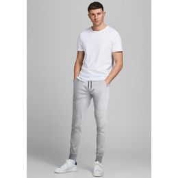 Jack & Jones JACK & JONES Sweatpants »AIR SWEAT PANTS« Light Grey Melange XXL - N-Gr N-Gr XXL Elastischer Bund mit Kordelzug