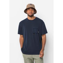 Jack Wolfskin T-Shirt »WANDERTHIRST T M« night-blue S (48) S (48) Luftiges T-Shirt