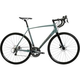 Rennrad KROSS "Vento 4.0" Gr. 58, gr&uuml;n (gr&uuml;n, schwarz), Fahrr&auml;der, Damen, 58cm, 28 Zoll (71,12cm) hinten: 28 Zoll (71,12cm)