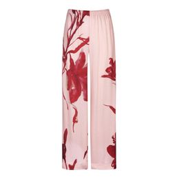 Mey Pyjamahose 'Iced Winter Floral' Damen Gr&ouml;&szlig;e XS rosa / rot