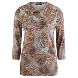 Peter Hahn - Rundhals-Shirt mit 3/4-Arm, weiss, Gr. 38 / S
