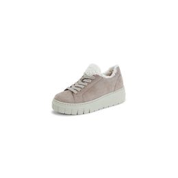 Peter Hahn Gabor - Plateau-Sneaker, beige, Gr. 41 - Leder