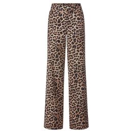 Peter Hahn - Wide Fit-Jeans, beige, Gr. 22 - Baumwolle
