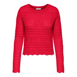 Jacqueline de Yong JDY Pullover in Rot - 44% | Größe L | Damen-pullover-cardigans