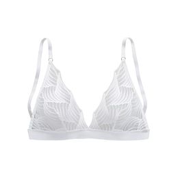 Lascana Bralette in Wei&szlig; - 63% | Gr&ouml;&szlig;e 80C | Damen-bhs