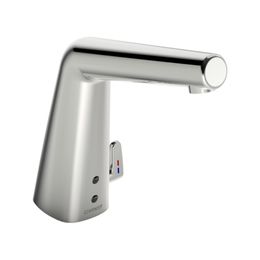 Hansa Infrarot-Waschtischarmatur HansaDESIGNO Style Netzbetrieb, Ausladung 138mm, chrom (51792221)