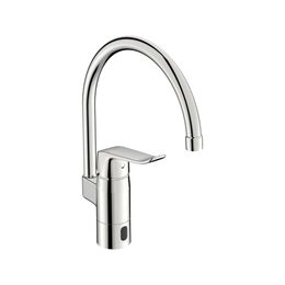 Hansa Infrarot-Sp&uuml;ltischarmatur HansaCARE Hybrid/Bluetooth, Batt, Ausl. 178mm, chr (46142209)