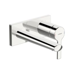 Hansa Fertigmontageset HansaRONDA UP-Waschtisch-Einhebelmischer, Wd-mont., Ausl. 186mm, chrom (44882183)