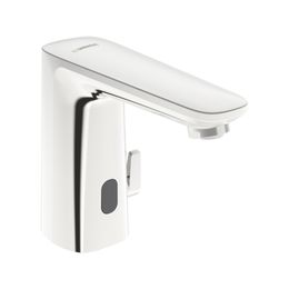 Hansa Infrarot-Waschtischarmatur HansaELECTRA ECO+ chrom, Batteriebetrieb, Ausladung 117mm (921022190004)