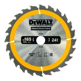 Dewalt Kreiss&auml;geblatt Handkreiss&auml;ge 165/20 mm 24WZ DT1934-QZ)