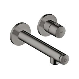 Hansgrohe Fertigset Axor Uno Select UP-Waschtisch-Einhebelmischer, m Ausl. 158mm, pol. bla vc (45112330)