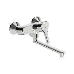 Hansa Sp&uuml;ltisch-Wandeinhebelmischer HansaPALENO schwenkbar, Ausladung 284mm, chrom (56512103)