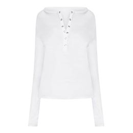 No Matter What Blouse Bodysuit female White size S