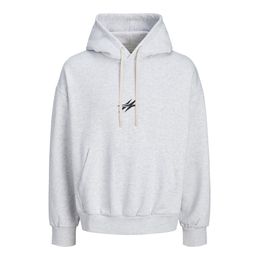 Jack & Jones Jack & Jones Sweatshirt 'JCOCNZ BERLIN' Herren Gr&ouml;&szlig;e M schwarz / wei&szlig;meliert
