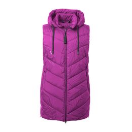 Ulla Popken Vest female Purple size 50-52