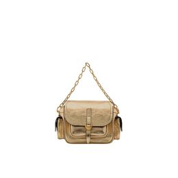 Coccinelle Handbag 'Coccinelle Campus' female Gold size One Size