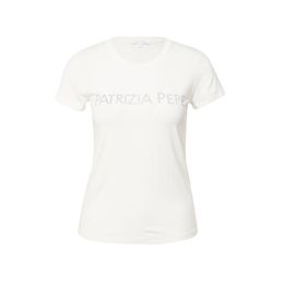 Patrizia Pepe T-Shirt 'MAGLIA' Damen Größe XS/S weiß