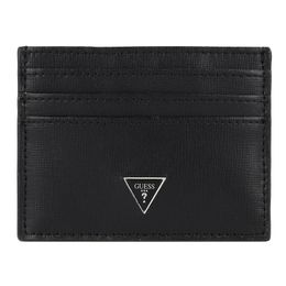 Guess Kartenetui 'MILANO CARD HOLDER' Herren Gr&ouml;&szlig;e One Size schwarz / silber