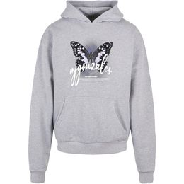 Mj Gonzales Sweatshirt 'Metamorphose V.7' Damen Gr&ouml;&szlig;e L hellgrau / schwarz / wei&szlig;