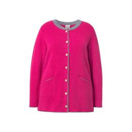 Ulla Popken Knit Cardigan female Pink size 42-44