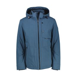 Blouson Lerros "Lerros Herren Struktur-Blouson in Übergrößen", Herren, Gr. 4XL, storm blau, 100% Polyester, Jacken, Wasser- und windabweisend
