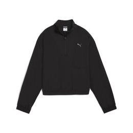 Puma Damen Sweatshirt "HER Relaxed Sweatshirt Damen"schwarz, Gr. XL, 100% Nylon, Sweatshirts