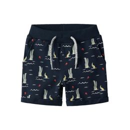 name it Shorts Jungen Gr&ouml;&szlig;e 104 navy / grau / dunkelrot / wei&szlig;