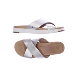 UGG Australia UGG Sandalen Damen Größe 37.5 Second Hand silber