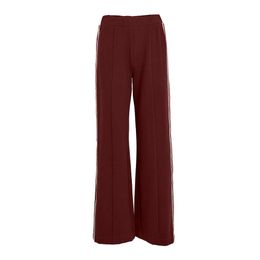 Minus Hose 'Marabella' Damen Gr&ouml;&szlig;e 36 dunkelblau / bordeaux / wei&szlig;