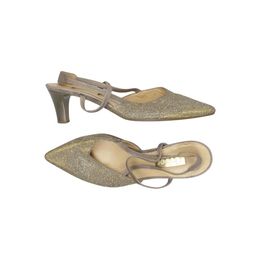 Gabor Sandalen Damen Größe 40.5 Second Hand gold