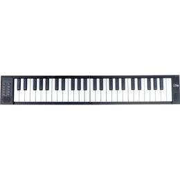 Carry-On Piano 49 Touch Black opvouwbare piano 49 toetsen (49 Tasten), Keyboard, Schwarz