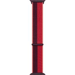 Apple Sport Loop (45 mm, Nylon), Uhrenarmband, Rot