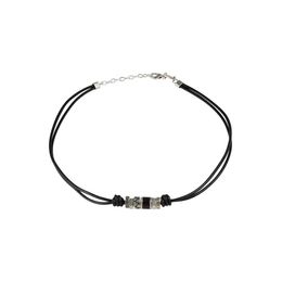 Fossil Necklace male Black size One Size