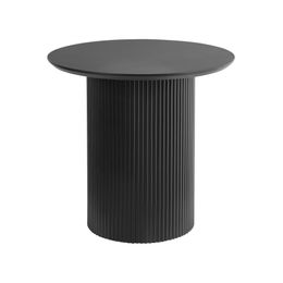 Beliani Beistelltisch LEONA in Schwarz - (W) 50 x (H) 48 x (L) 50 cm | Gr.: onesize