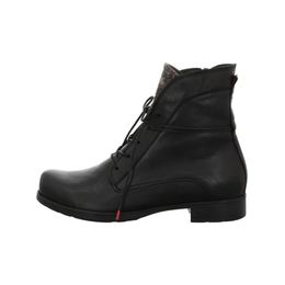 Think! Leder-Boots in Schwarz | Gr.: 37