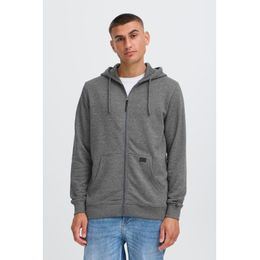 !Solid Kapuzenfleecejacke SDAUPO in Grau | Gr.: S