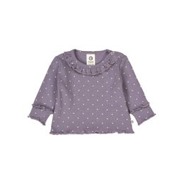 m&uuml;sli Babylangarmshirt in Lilac fog/ Oak | Gr.: 62