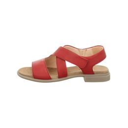 Think! Leder-Sandalen in Rot | Gr.: 39